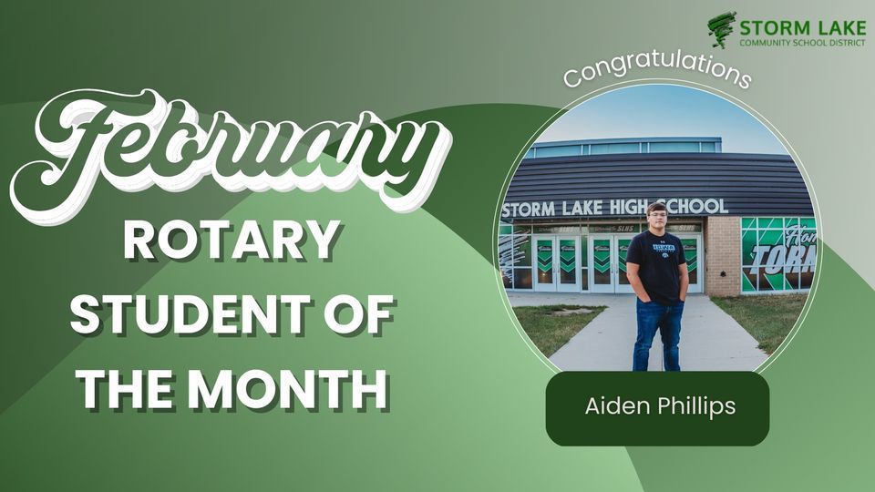 Rotary February Student of the Month | High School